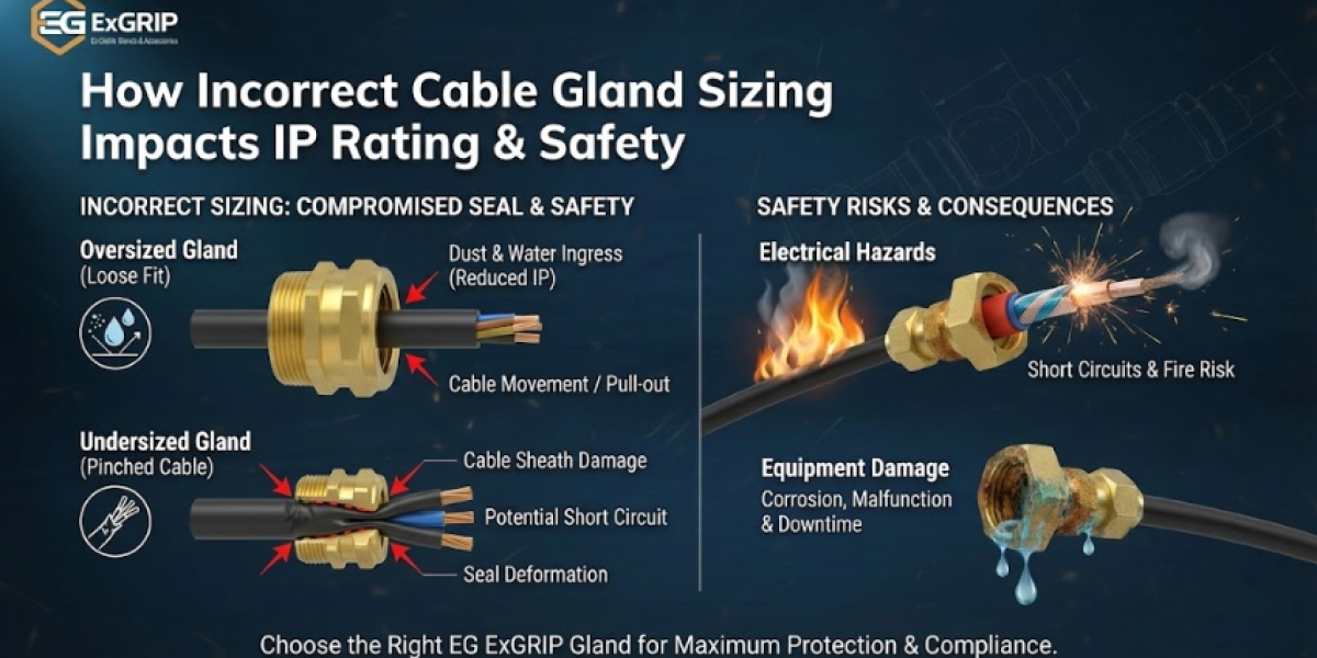 How Incorrect Cable Gland Sizing Impact IP Rating & Safety